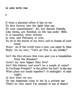 In Love with You | Kenneth Koch - PolyArchive